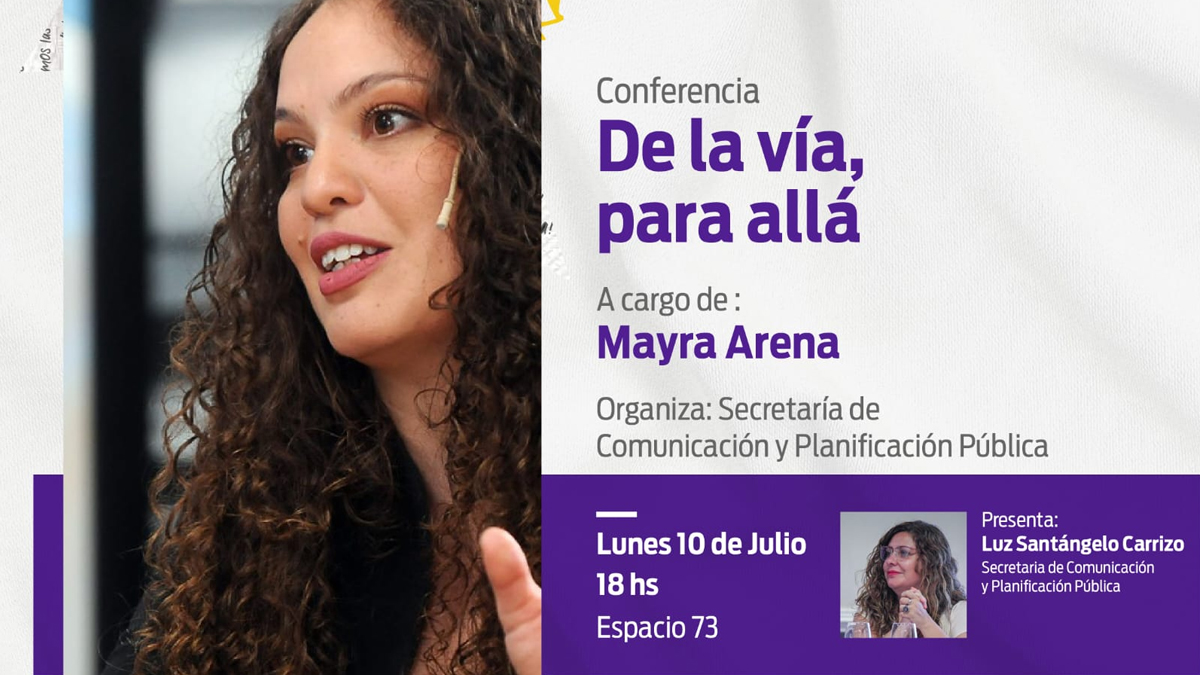 Mayra Arena: “Ningún argentino está tan lejos de la pobreza, todos la conocemos” - Medios Provincia
