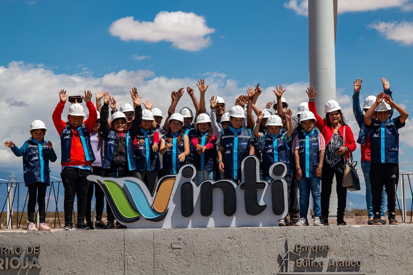 "Winti es el único parque eólico del país que puede ser visitado, con ...