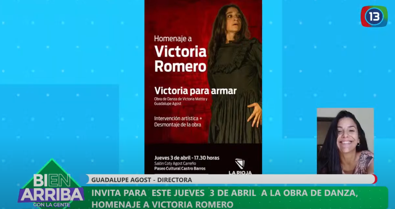 Invitan a participar del homenaje a Victoria Romero: "Victoria para ...